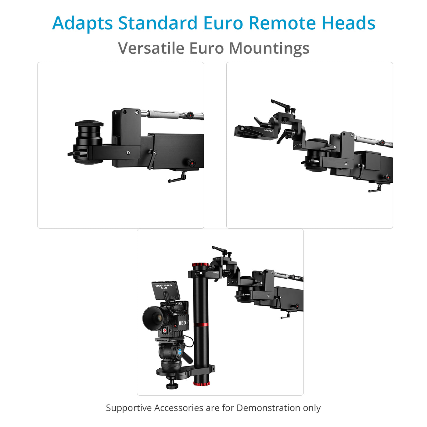 Proaim Comet XL 15Ft Euro/Elemac Video Camera Jib/Crane