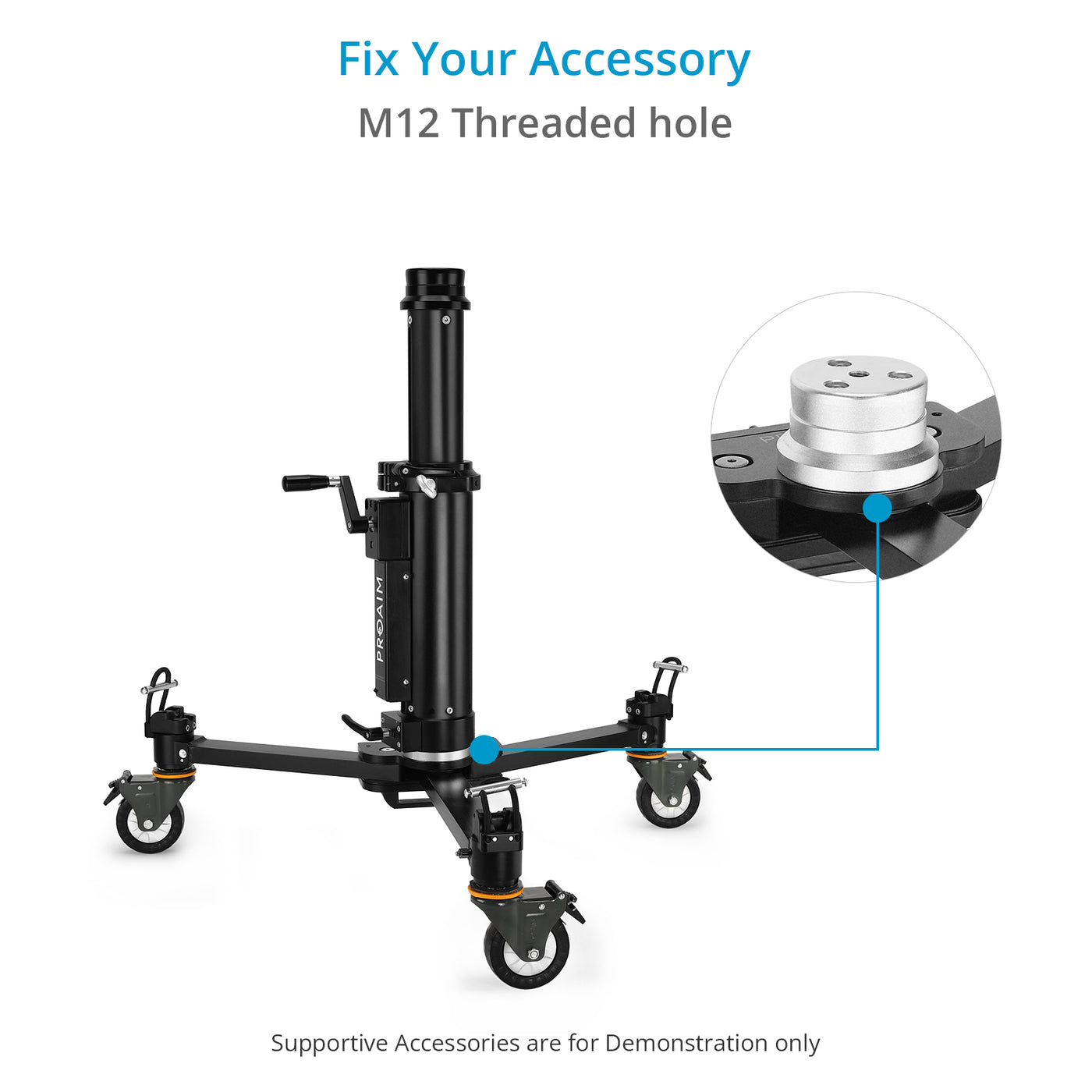 Proaim Euro/Elemac Base Adapter Mount