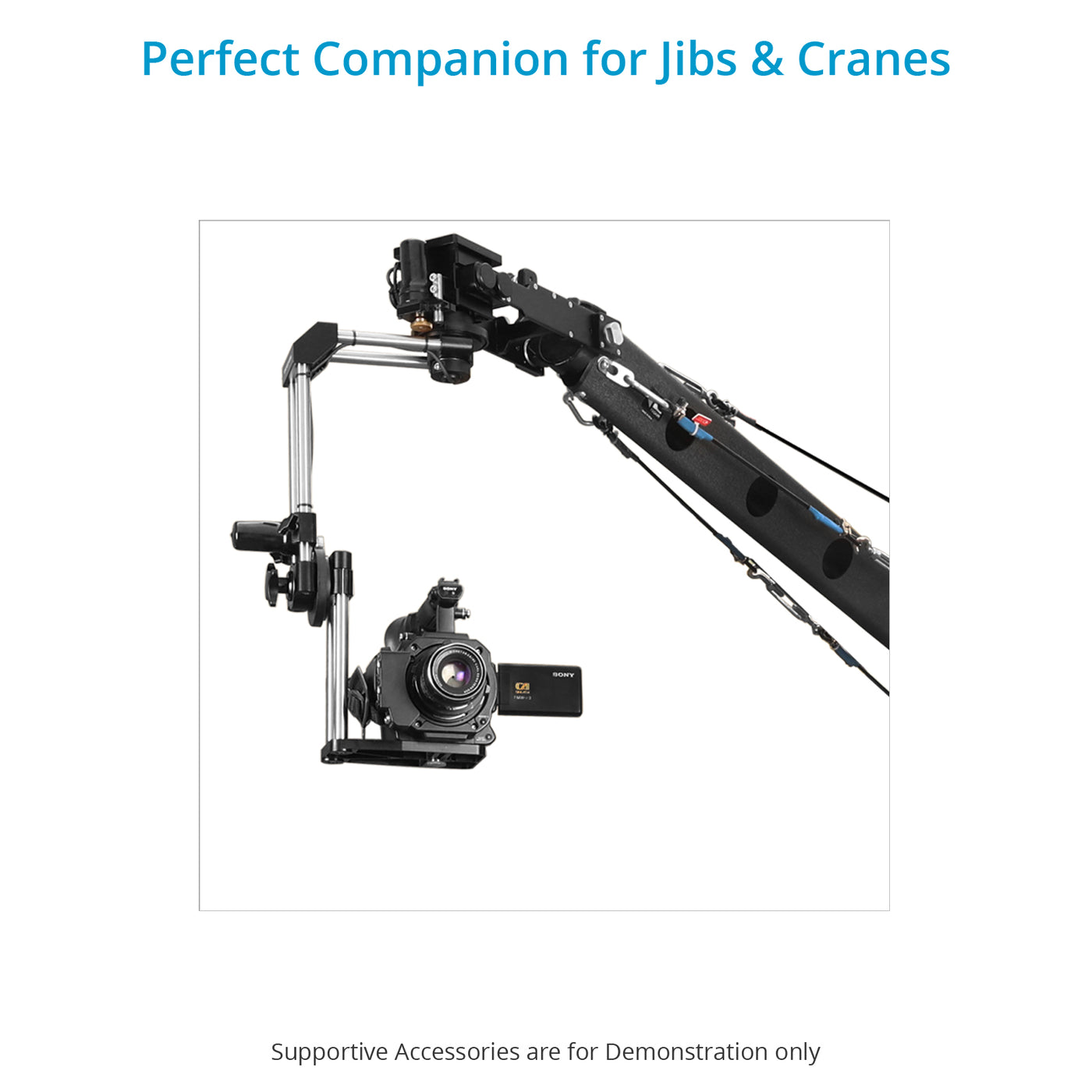 Proaim Explorer Pan tilt Head for Camera Jib Crane