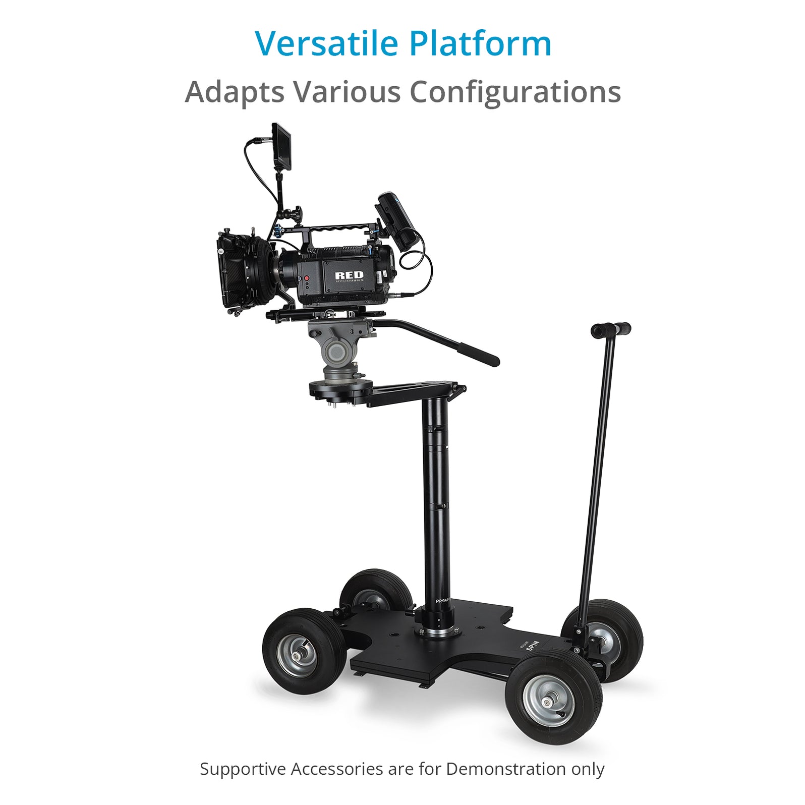 Proaim Flexino Bazooka Set for Video Film Camera Dolly