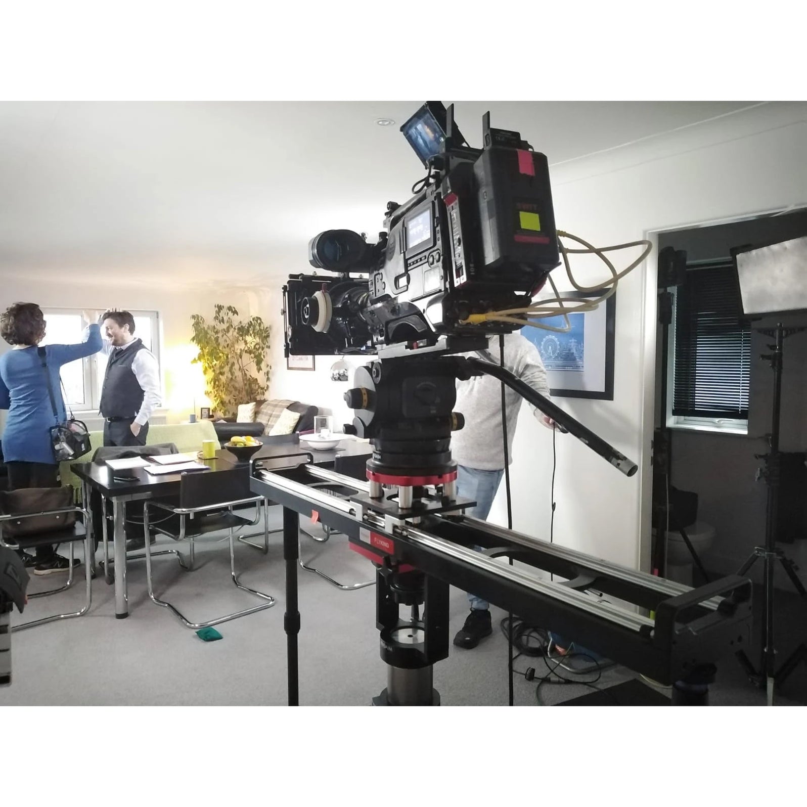 Proaim Flyking Mitchell Mount Camera Slider + Flight Case