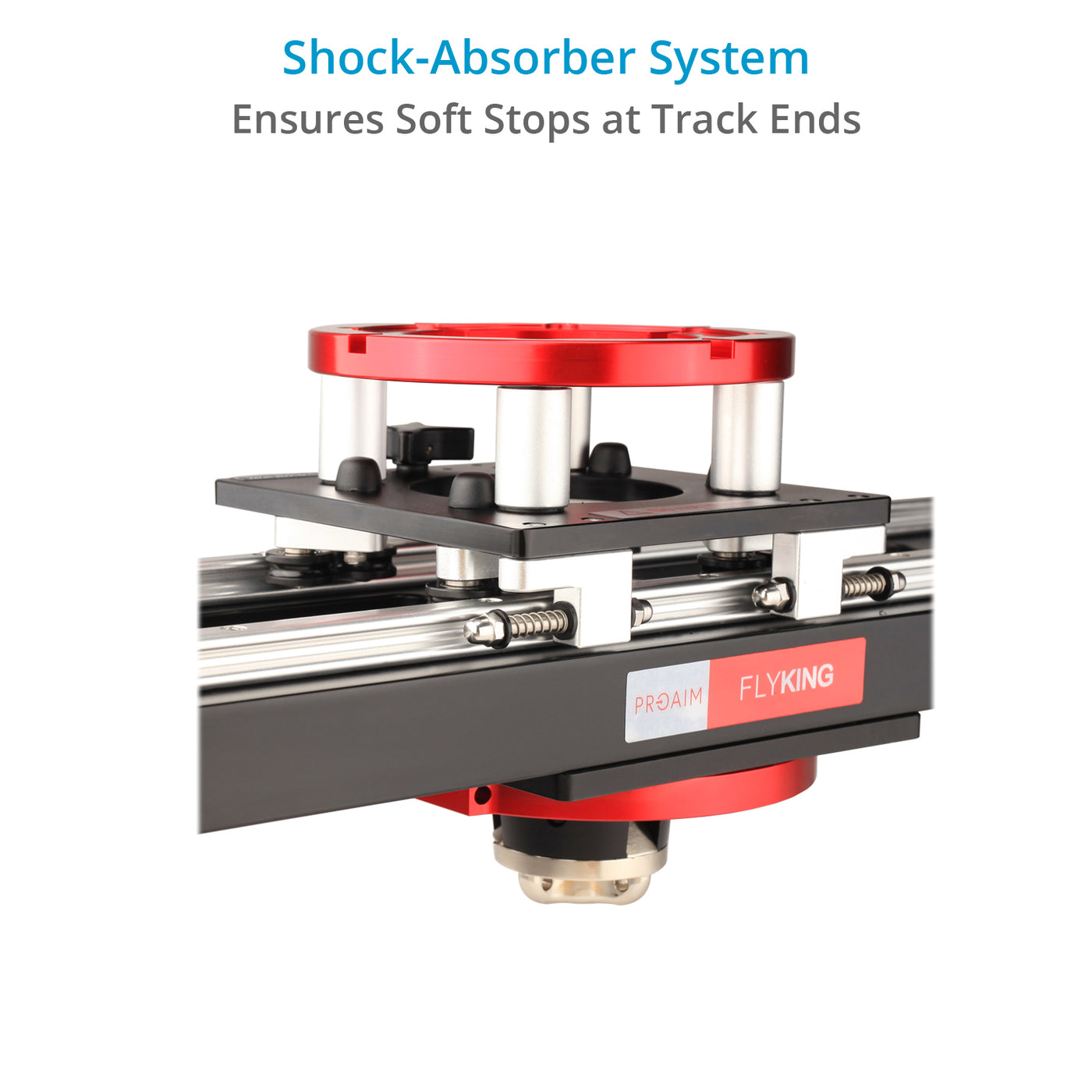 Proaim Flyking Mitchell Mount Camera Slider + Flight Case