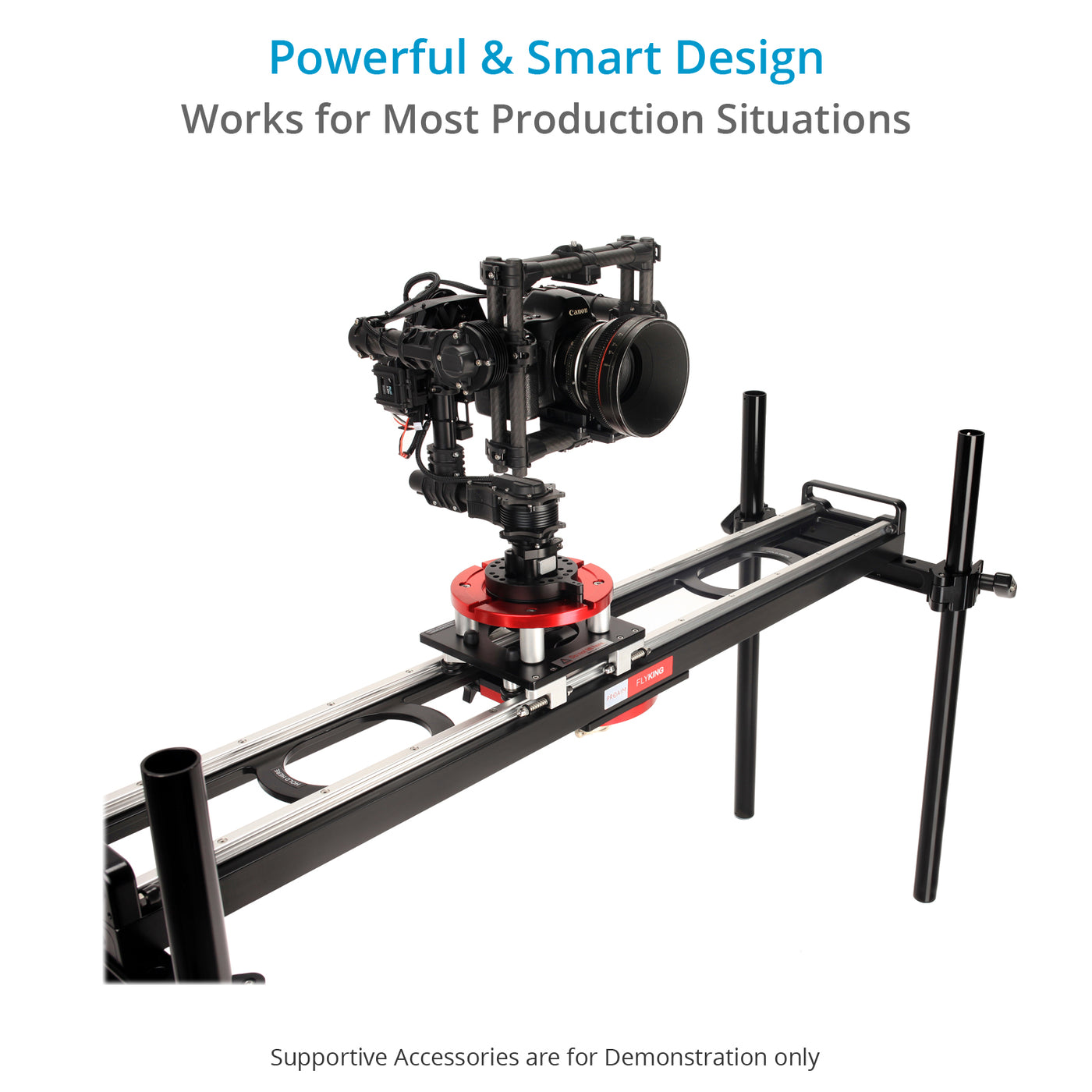 Flyking Precision Camera Slider (Mitchell Mount) | Proaim