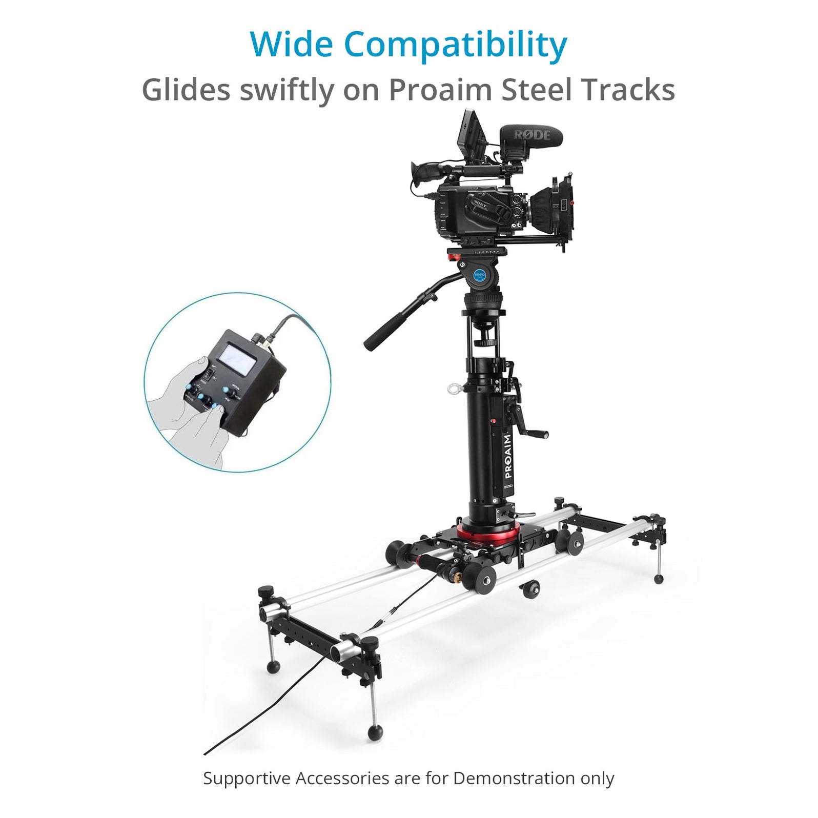 Proaim Fusion Video/Film Camera Dolly Slider