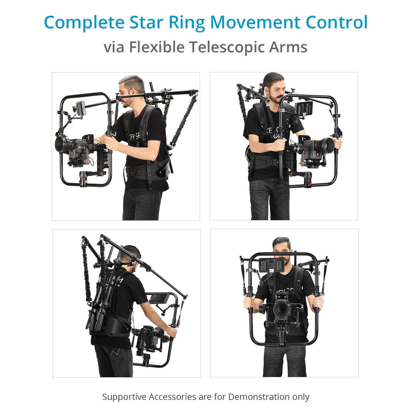 Proaim Hawk Lite Body Support Stabilizing Vest Rig