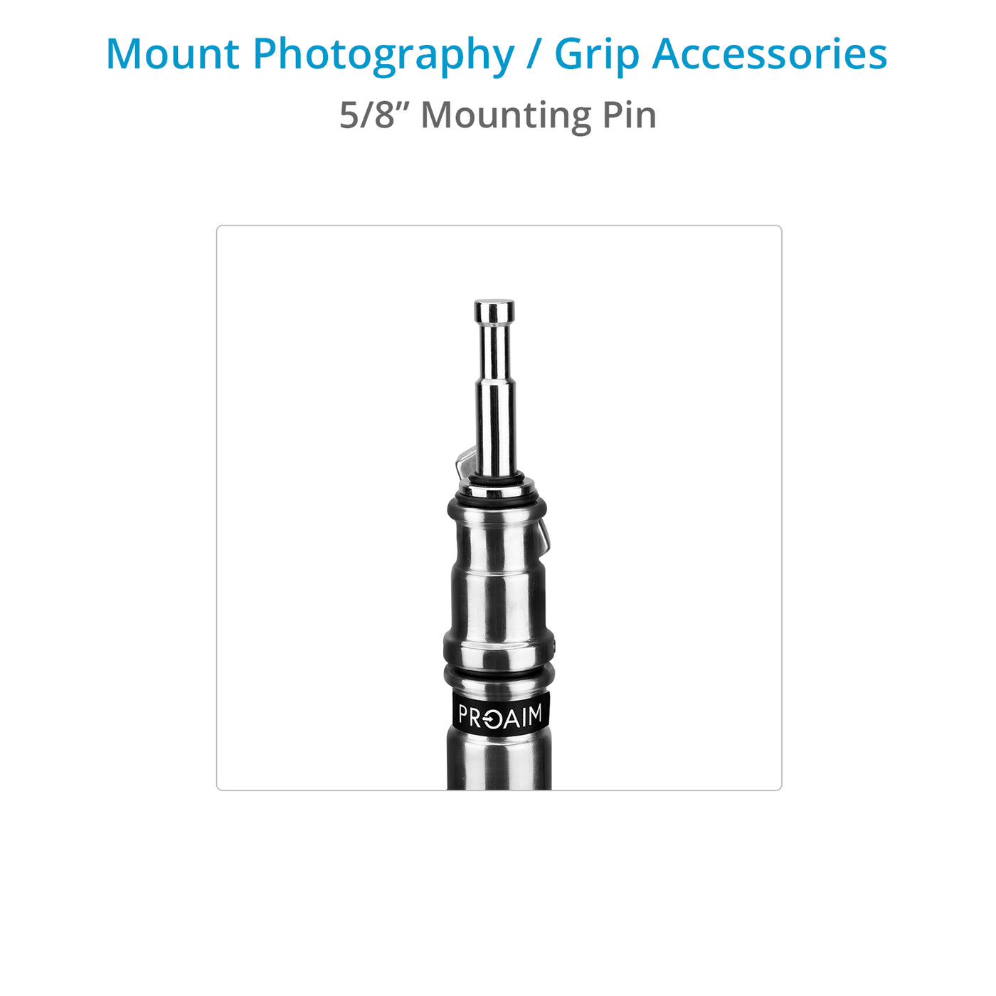 Proaim Low Ninja Baby 5/8" Double Riser Light Stand