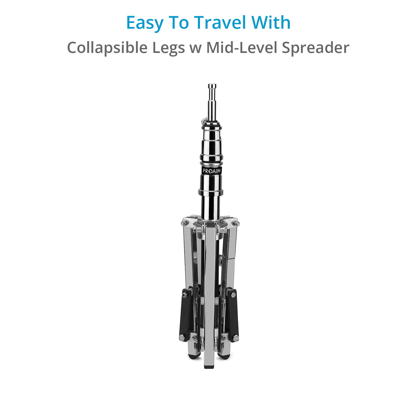 Proaim Low Ninja Baby 5/8" Double Riser Light Stand