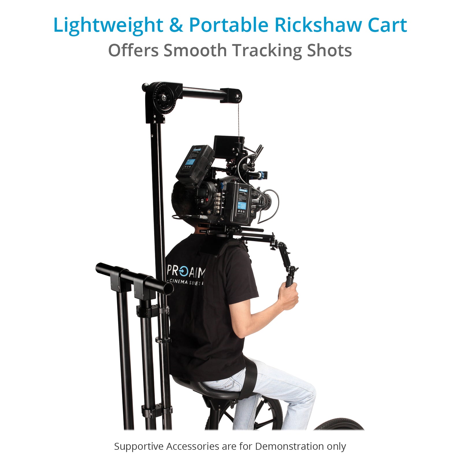 Magnus Versatile Camera Rickshaw Support Camera | Proaim