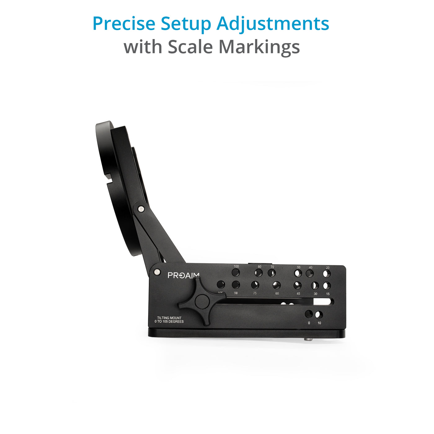 Mitchell Wedge Tilt Camera Mount Camera Slider | Proaim