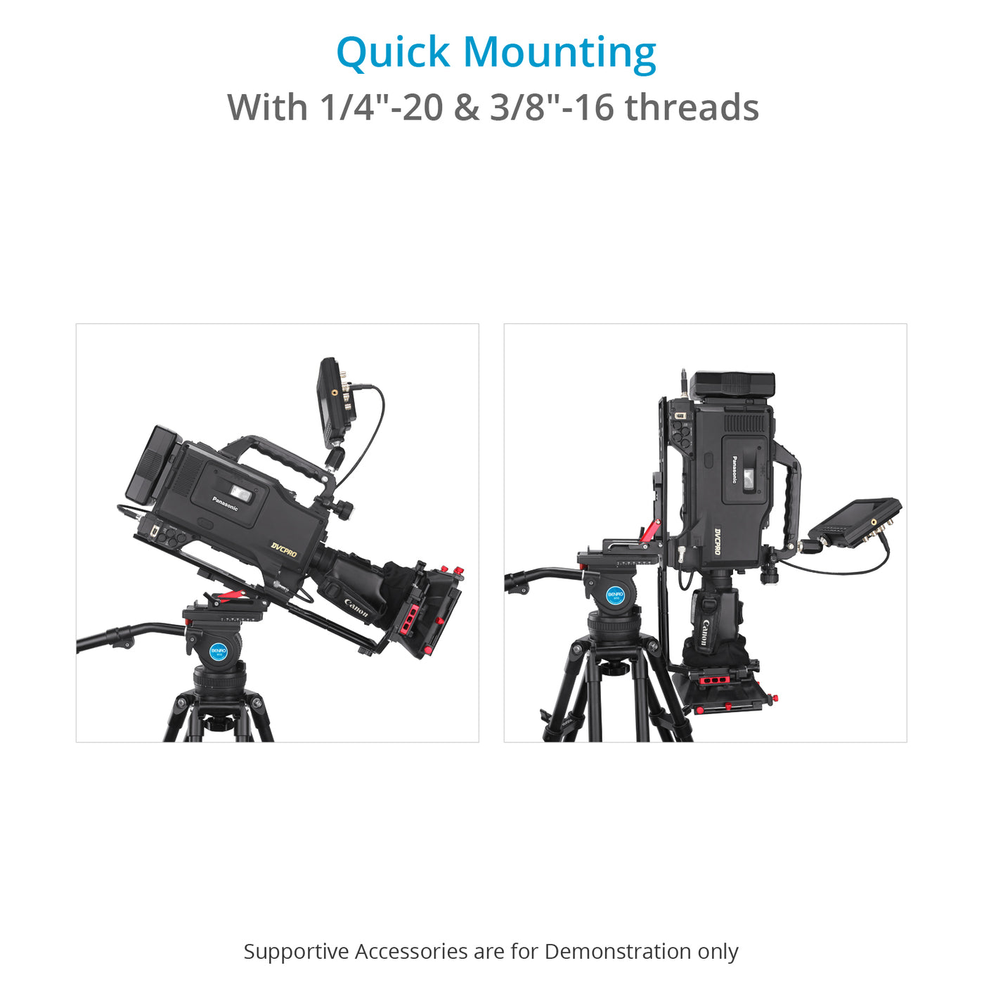 Multi-Angle Camera Wedge Plate Filmmaking Gear | Proaim