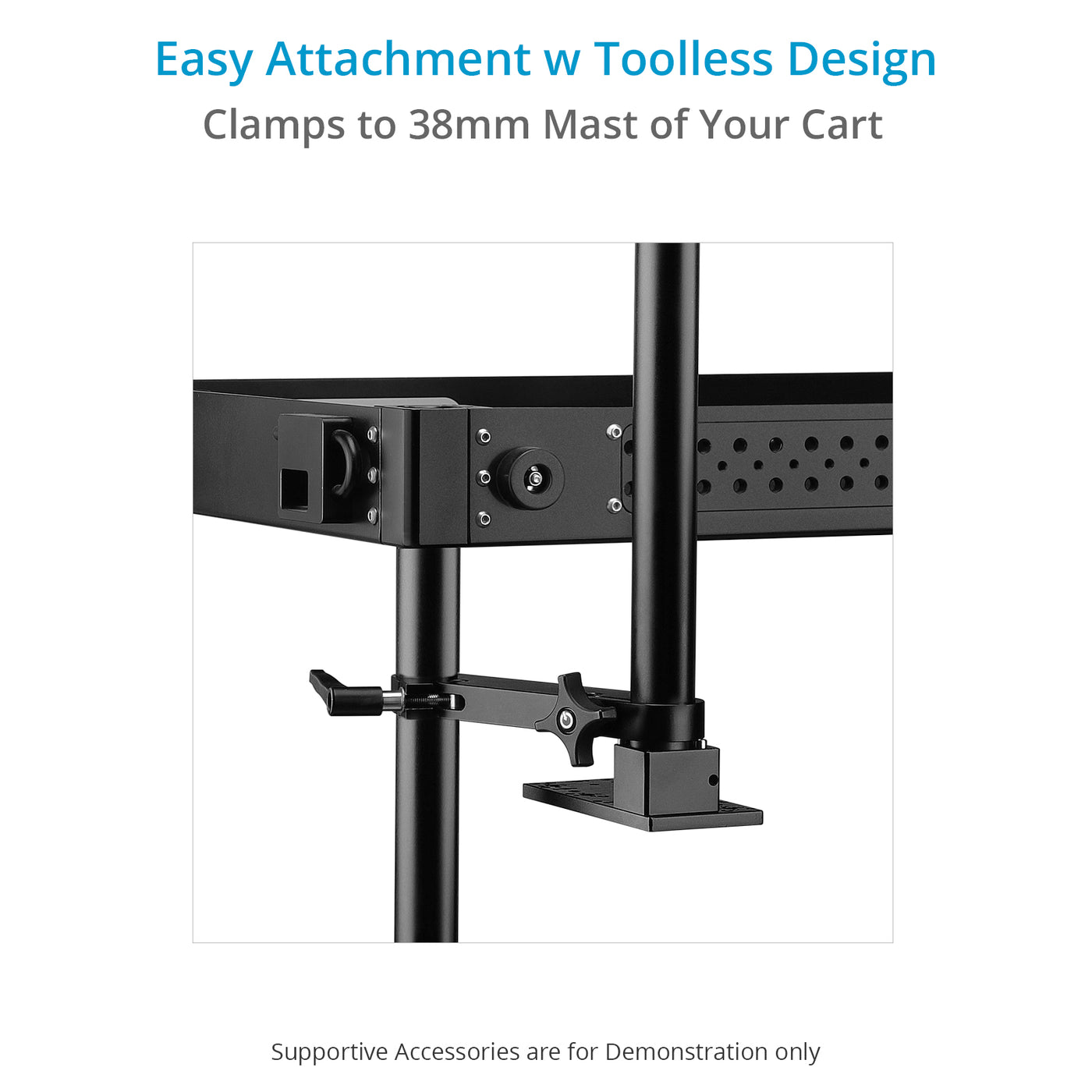 Proaim Multi Monitor Mounting System for Production Carts