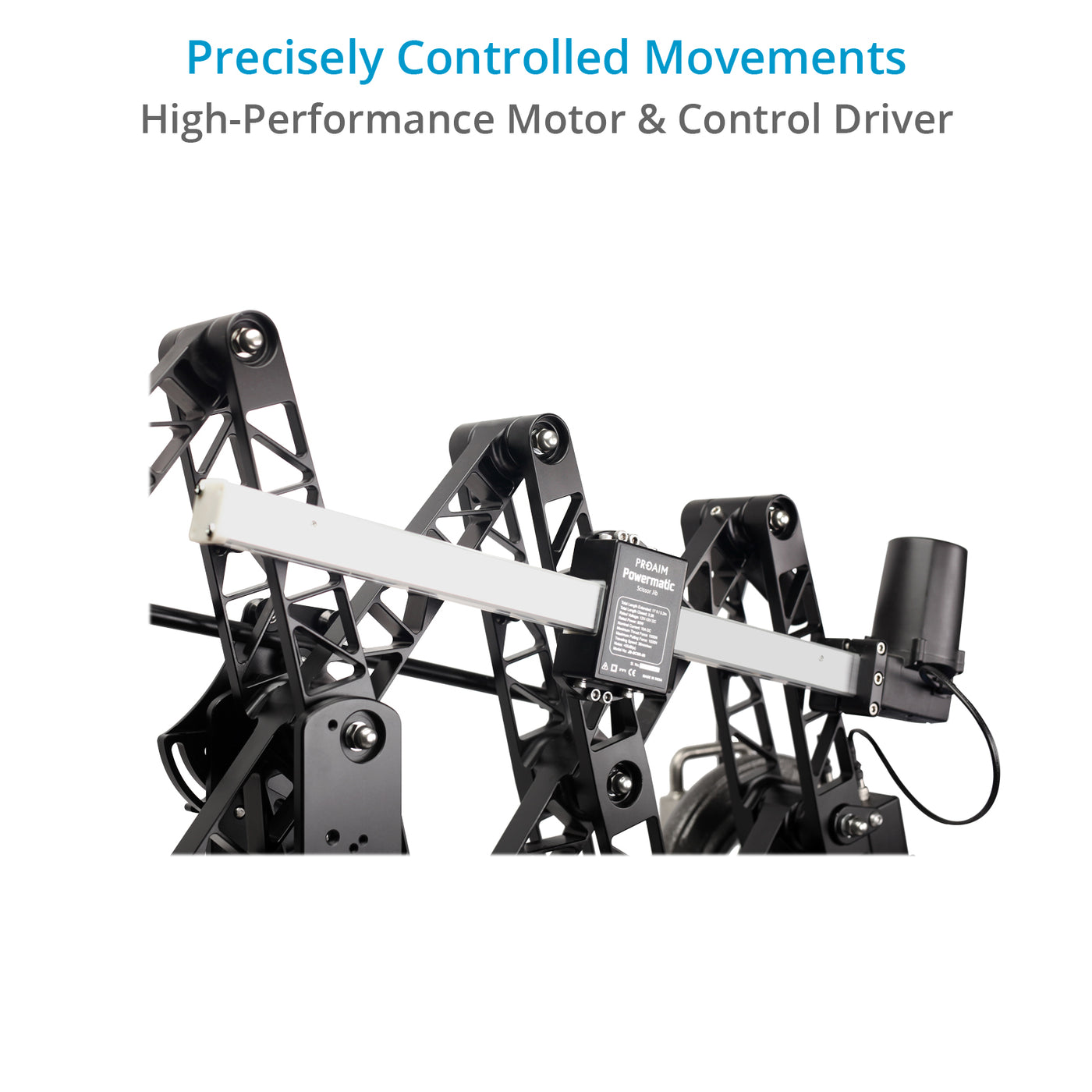 Proaim Powermatic Scissor 17' Telescopic Camera Jib Crane