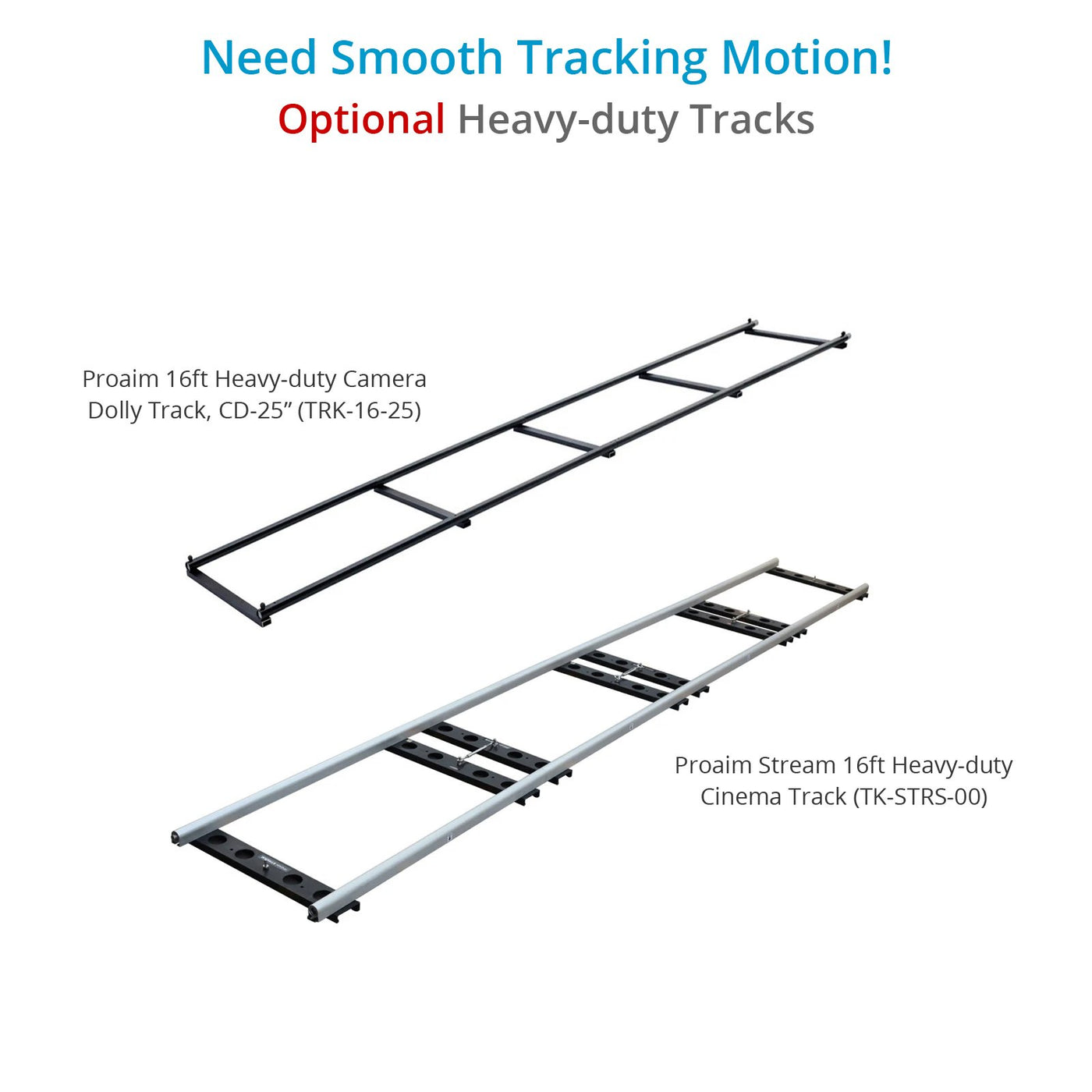 Quad-4 Pro Cinema Dolly & Bazooka Camera Slider | Proaim