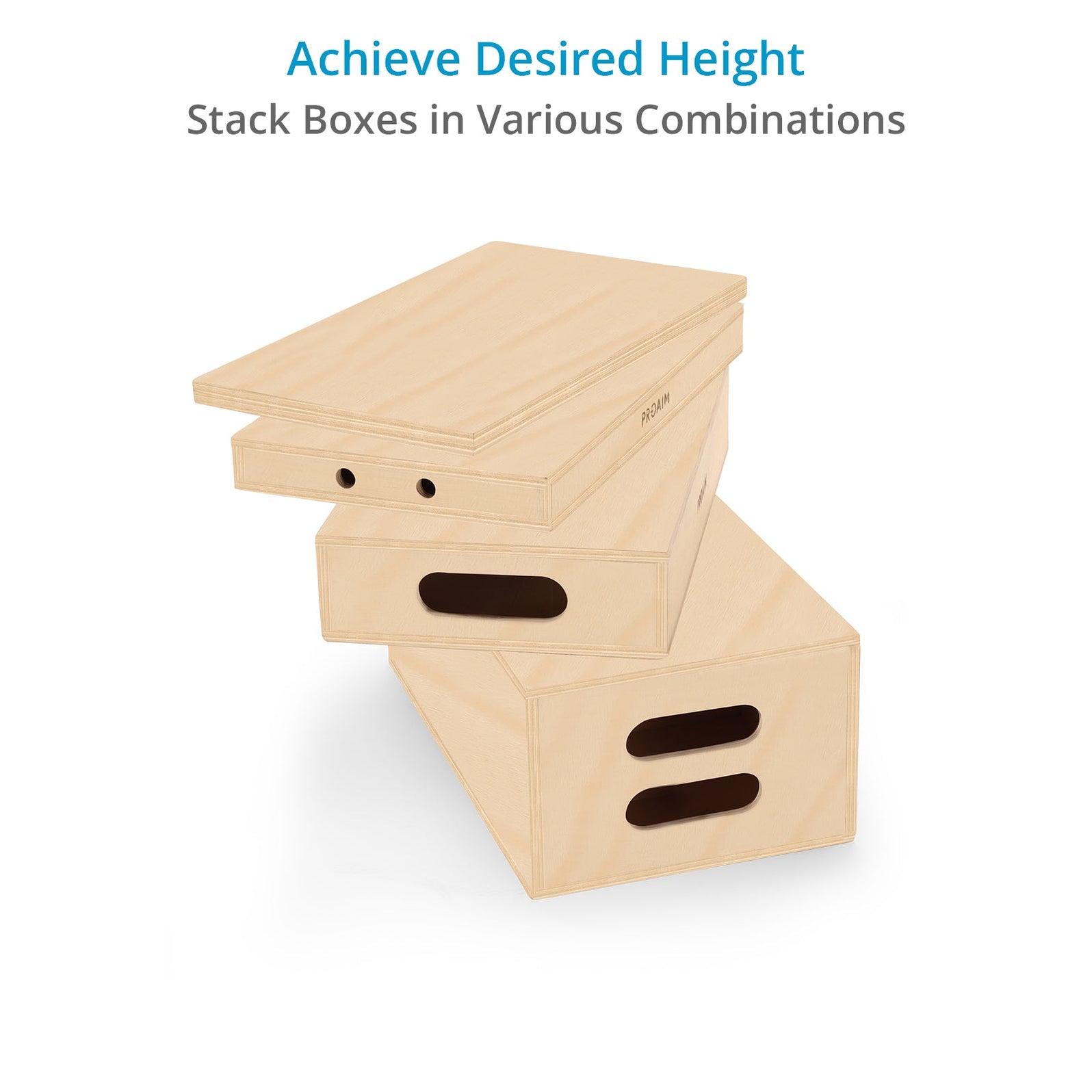 Proaim 4 Apple Boxes set for Studio/Film Set/Photography