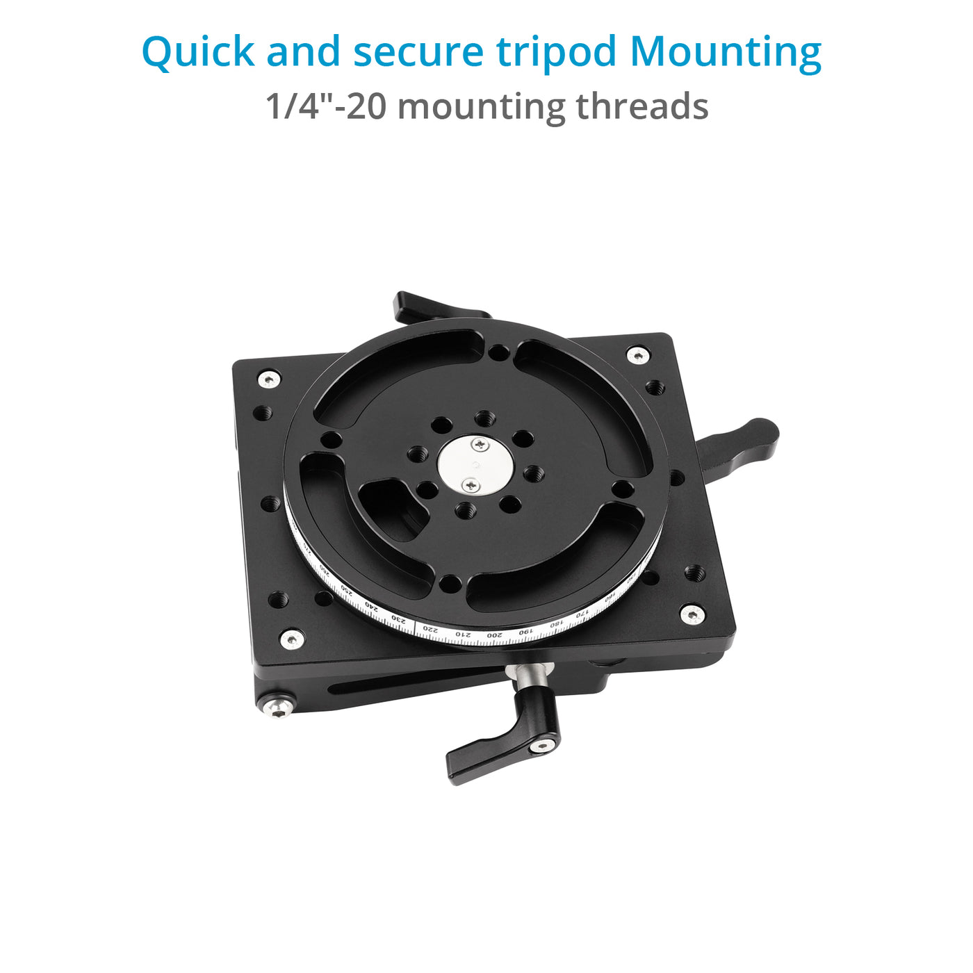 Swivel Pan/Tilt Wedge Camera Plate Filmmaking Gear | Proaim
