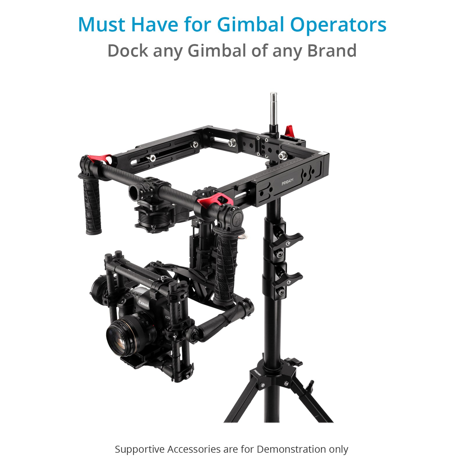 Proaim Universal Docking Bracket fr 3-Axis Camera Gimbals
