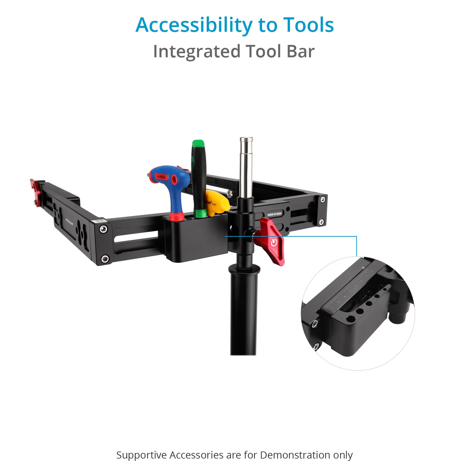 Proaim Universal Docking Bracket fr 3-Axis Camera Gimbals