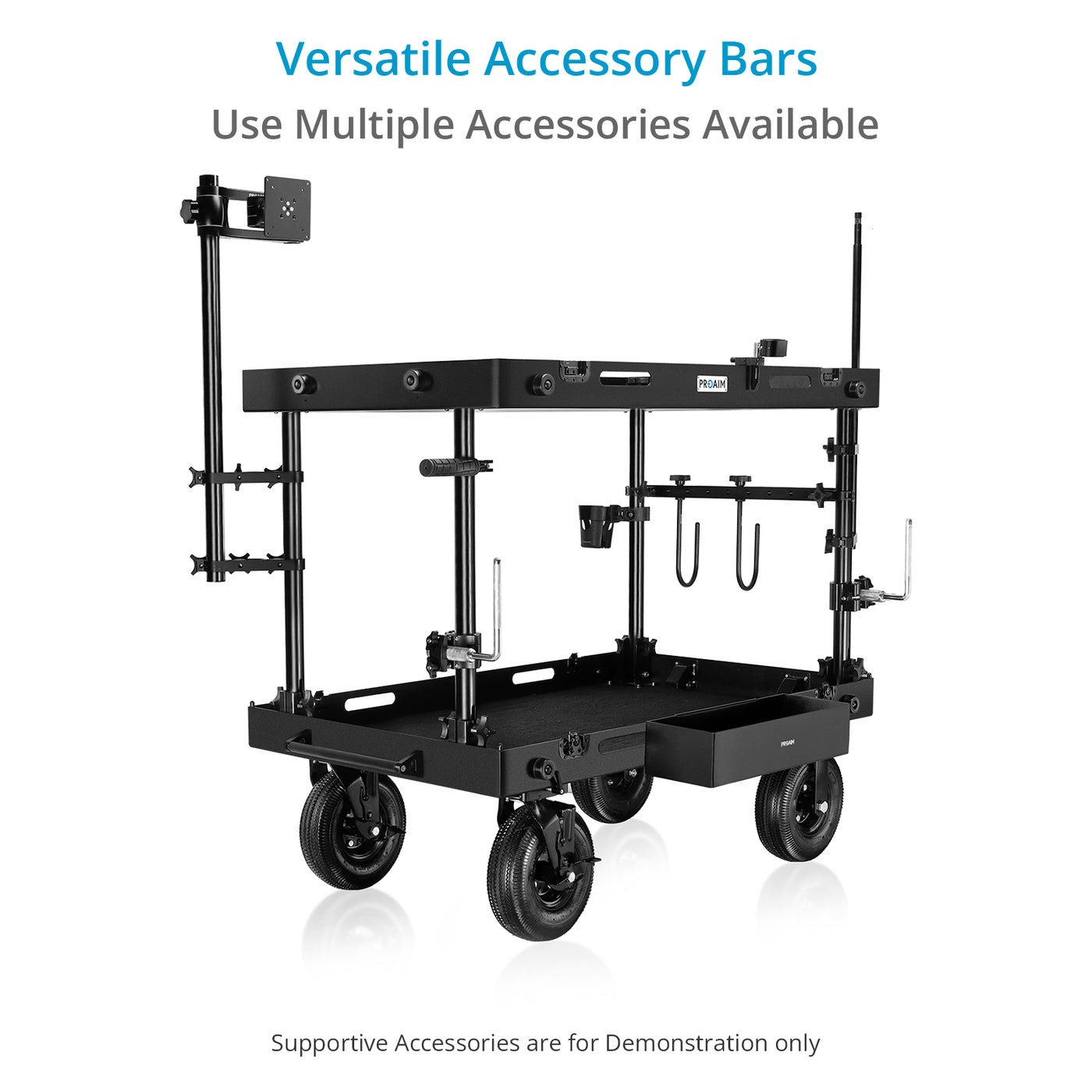 Victor Lite Video Production Camera Cart | Proaim