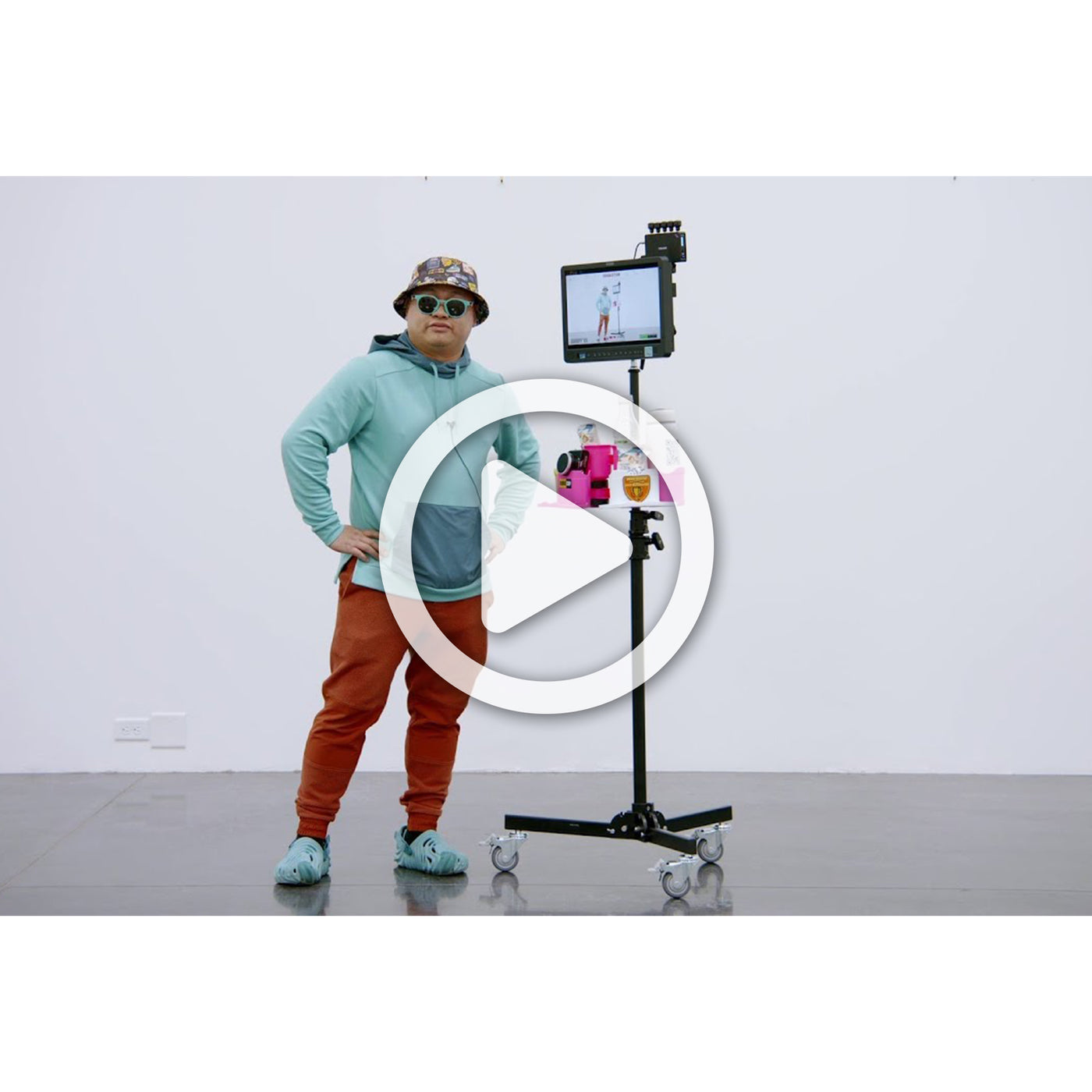 Proaim Folding Wheel Base Stand for Studio & Photography