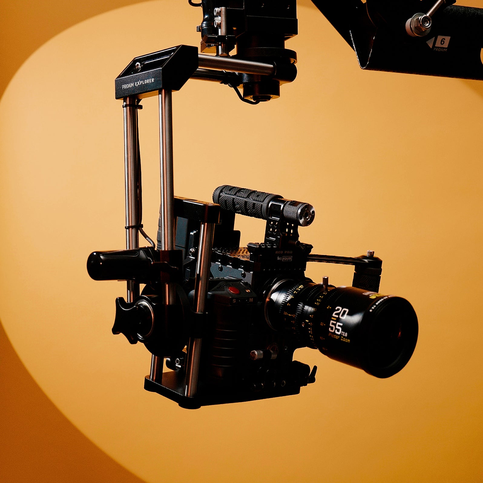 Proaim Explorer Pan tilt Head for Camera Jib Crane