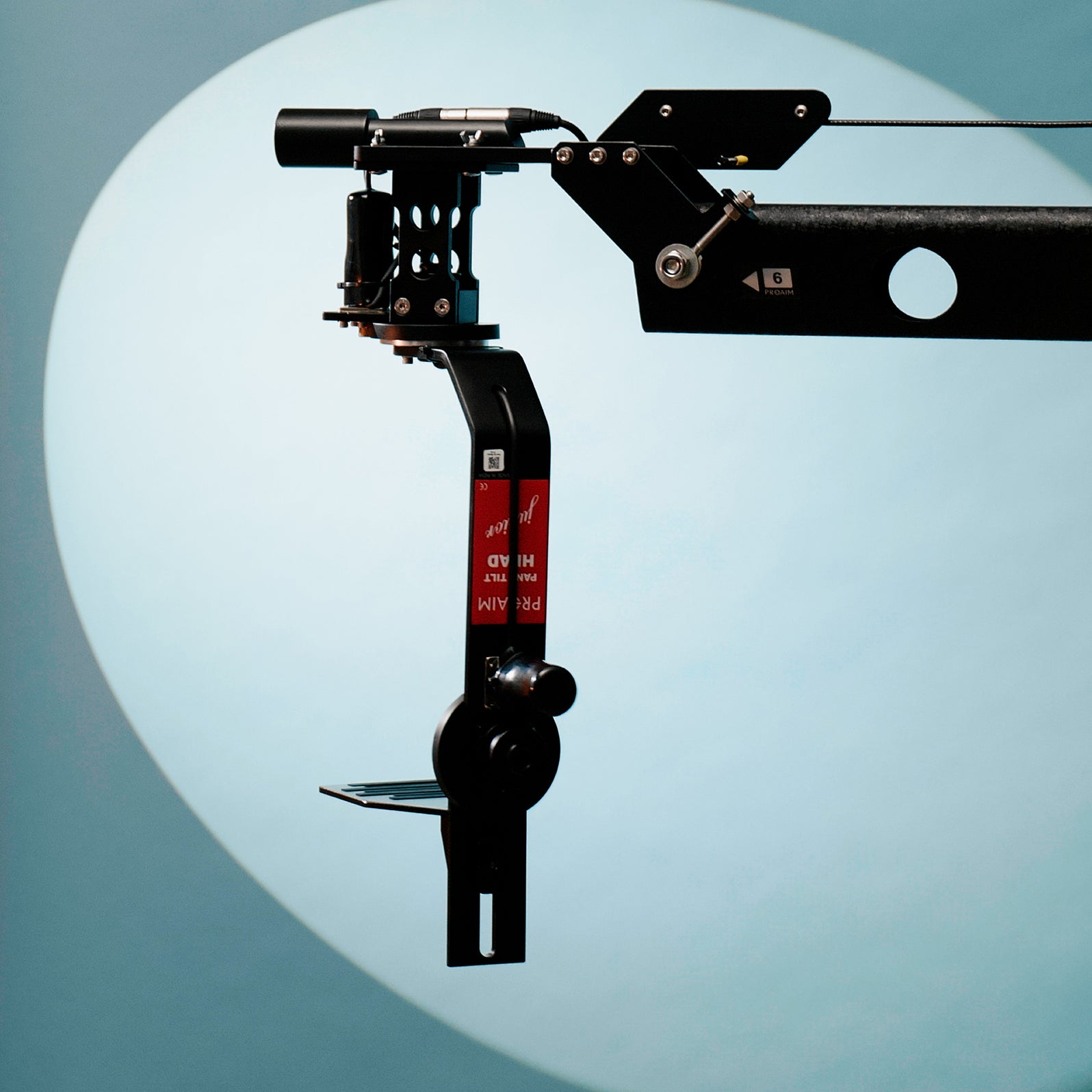 Jr. Pan Tilt Head for Camera Jib Crane, Payload : 5 | Proaim