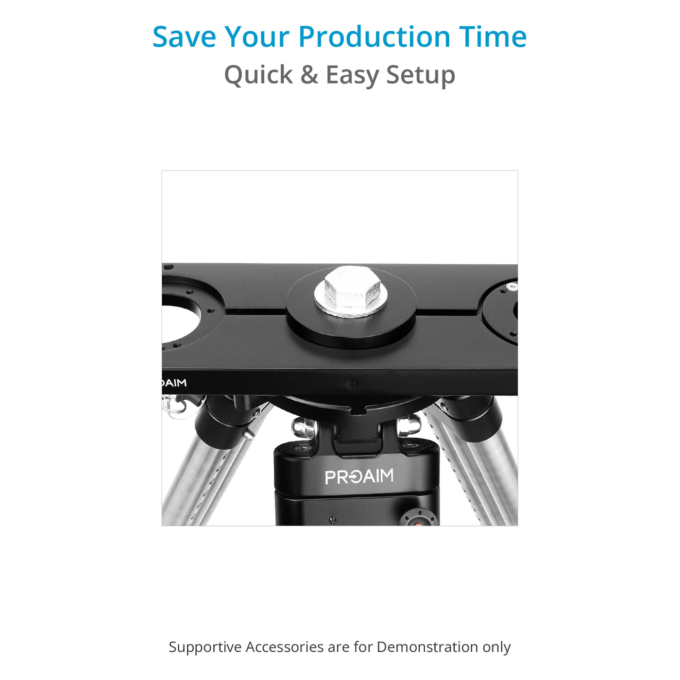 Proaim Zyline Camera Offset Arm with Mitchell Mounts