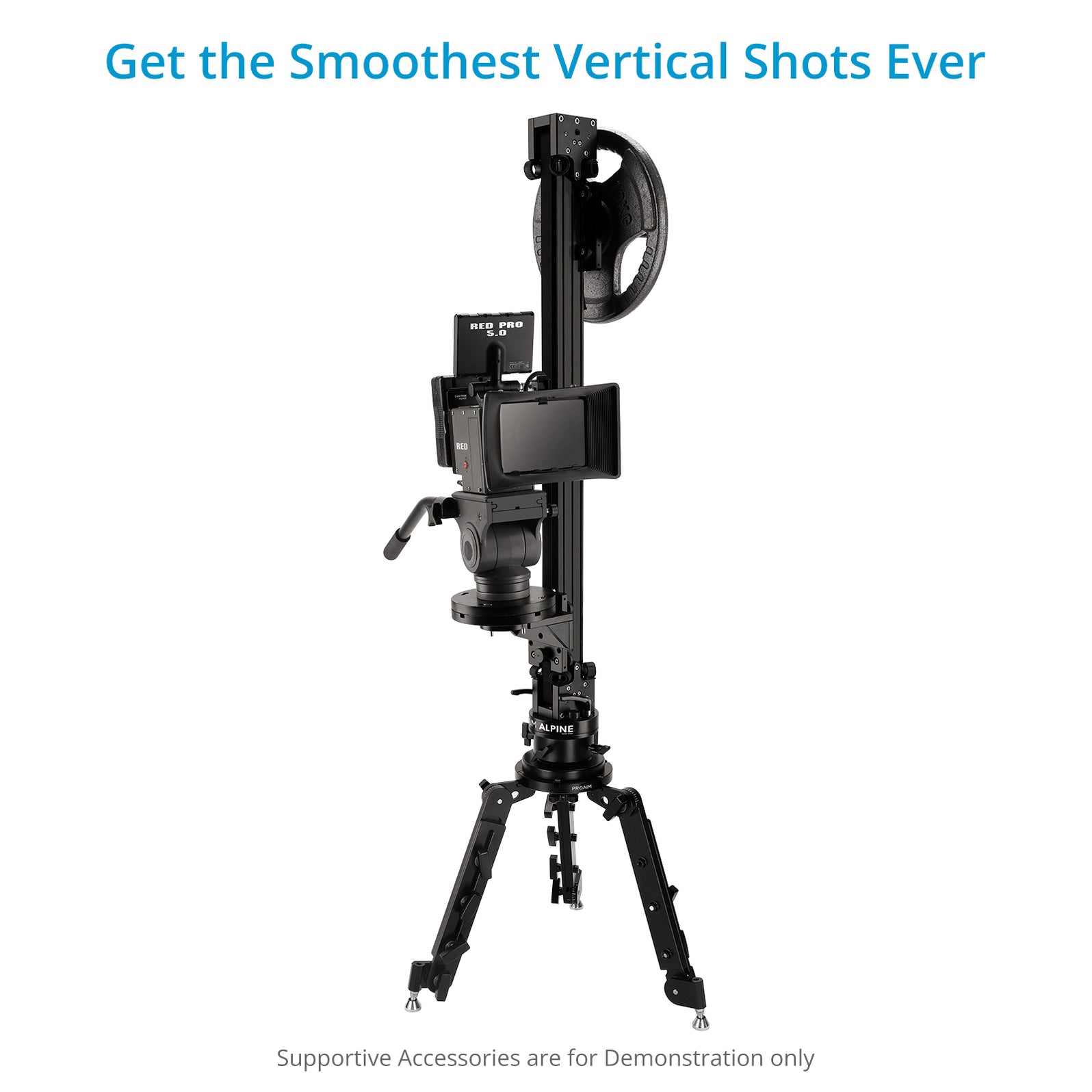 Proaim Alpine Vertical Tower Mitchell Camera Slider