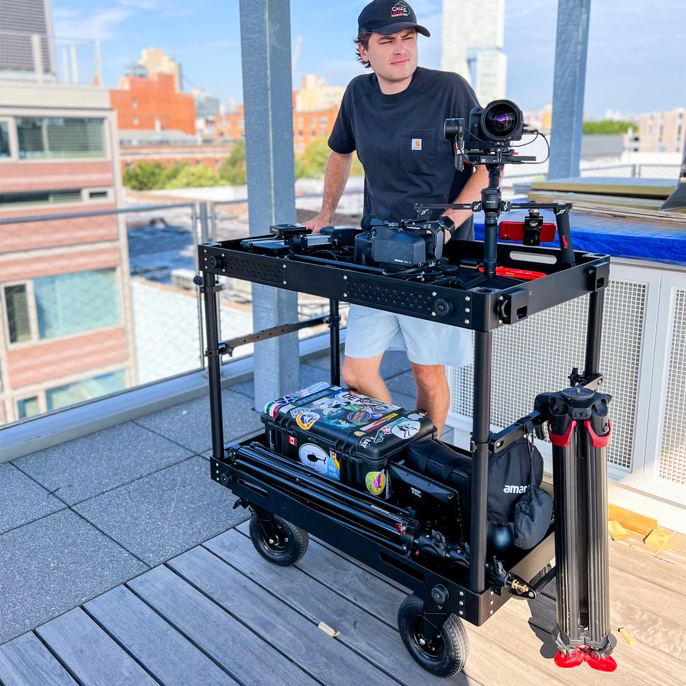 Victor V1.1 Video Production Camera Cart | Proaim